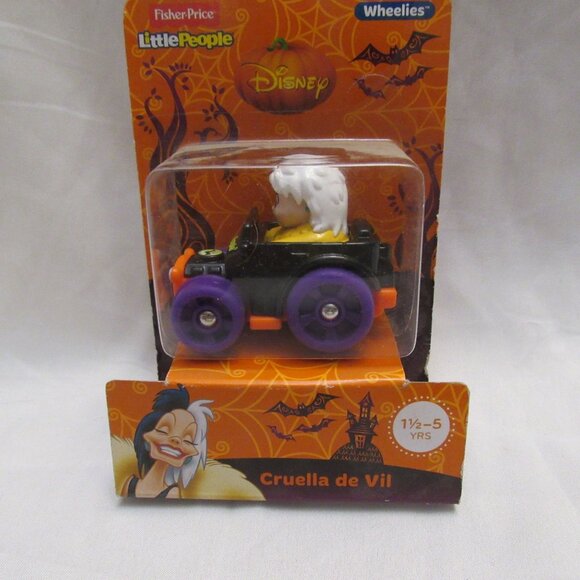 Fisher-Price | Toys | Fisherprice Little People Disney Wheelies Cruella ...